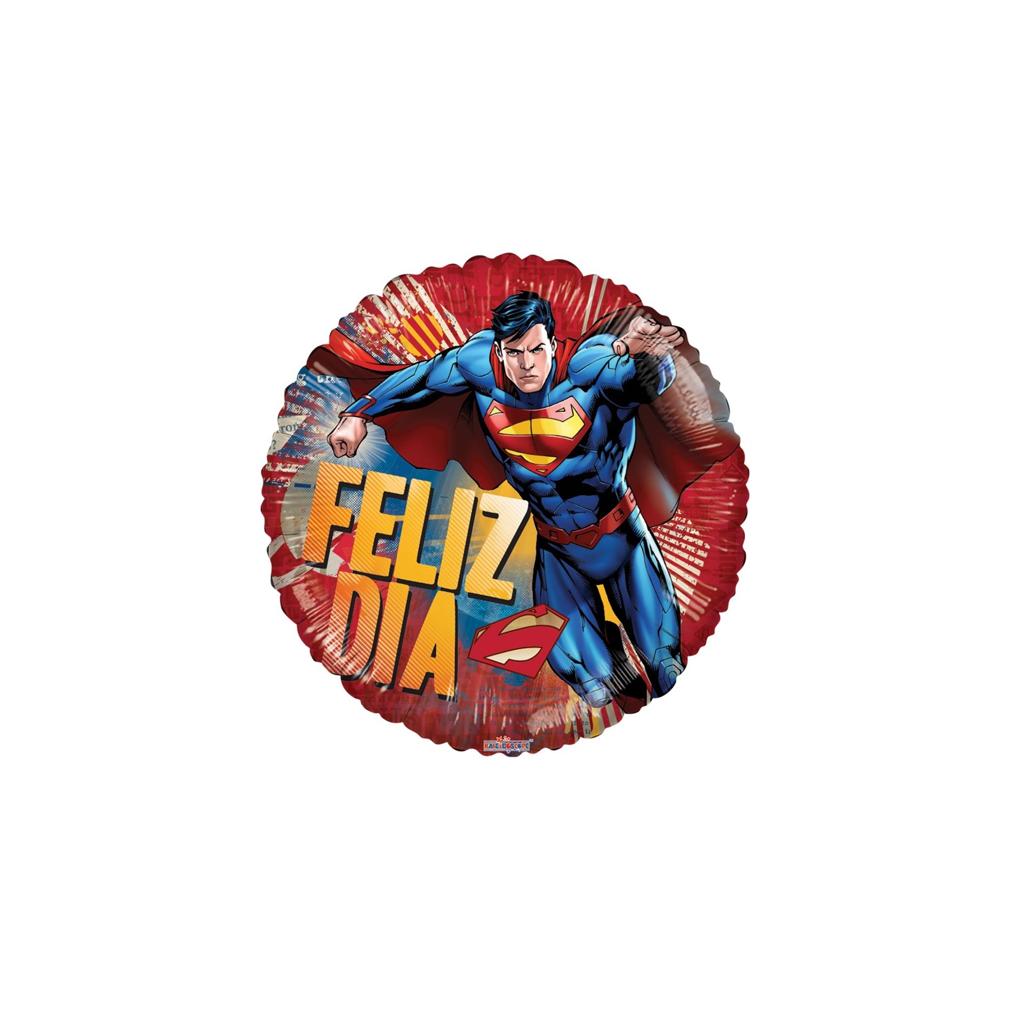 GLOBO CONVER #18C SUPERMAN FELIZ DIA